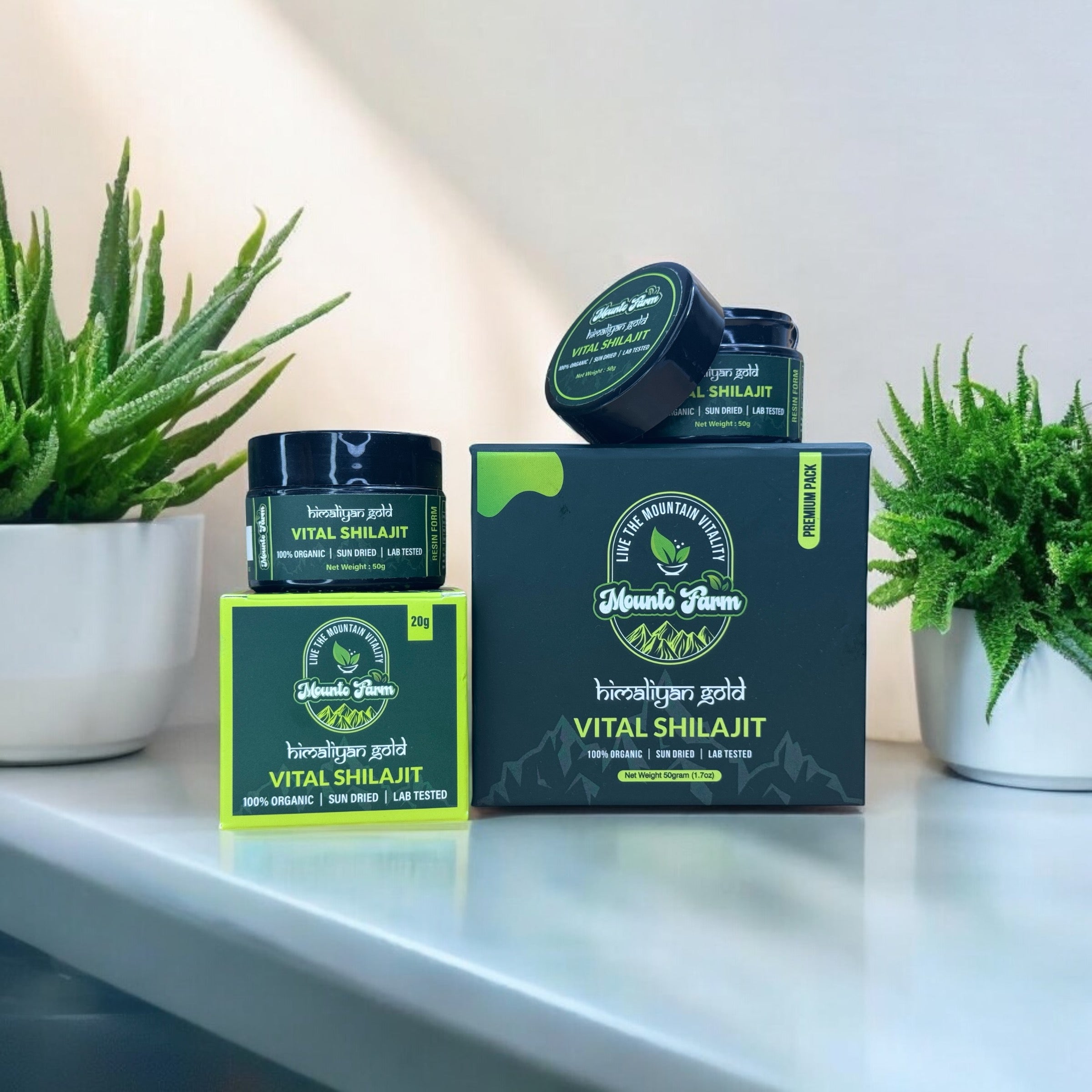 Standard Quality Mountofarm Vital Shilajit – Pure Salajeet from Pakist